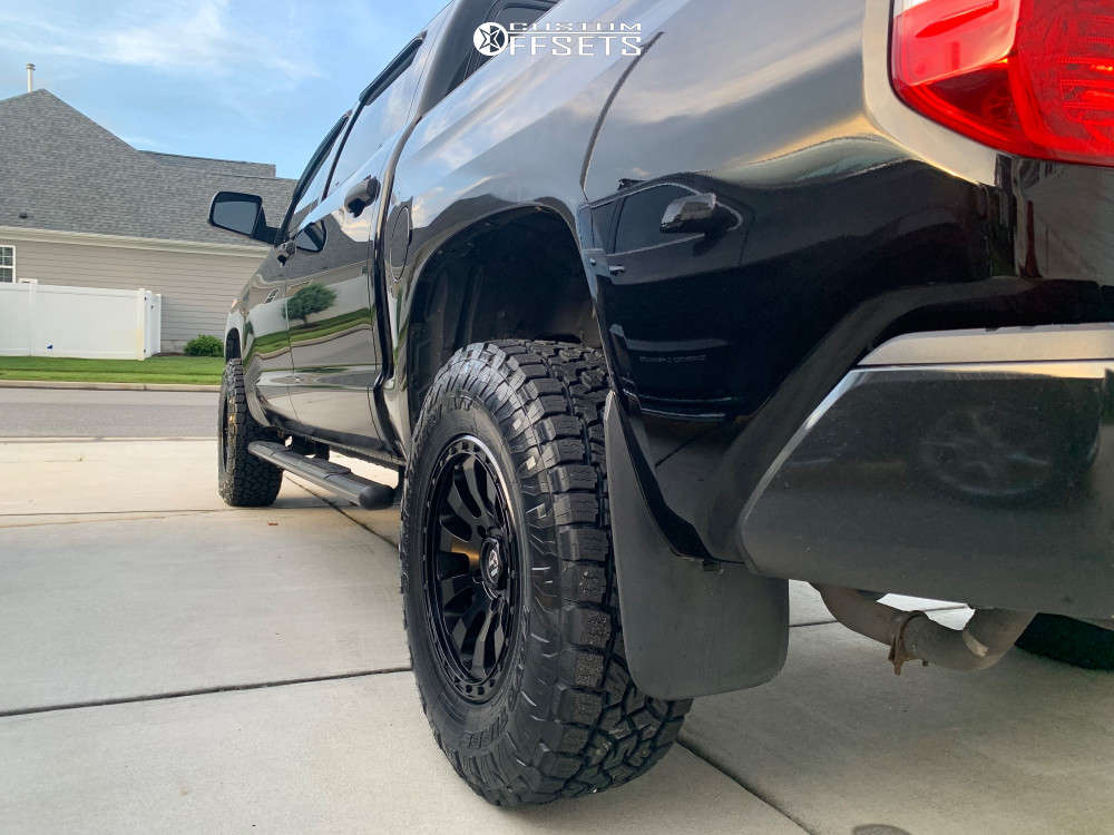 2017 Toyota Tundra with 18x9 20 Fuel Tactic and 295/70R18 Toyo Tires ...