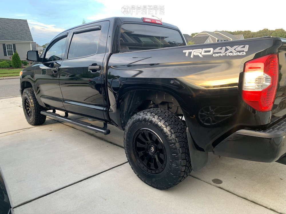 2017 Toyota Tundra with 18x9 20 Fuel Tactic and 295/70R18 Toyo Tires ...