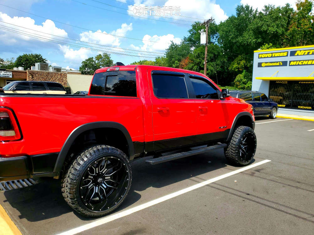 2020 Ram 1500 with 26x14 -76 XF Offroad Xf-222 and 37/13.5R26 Crosswind ...