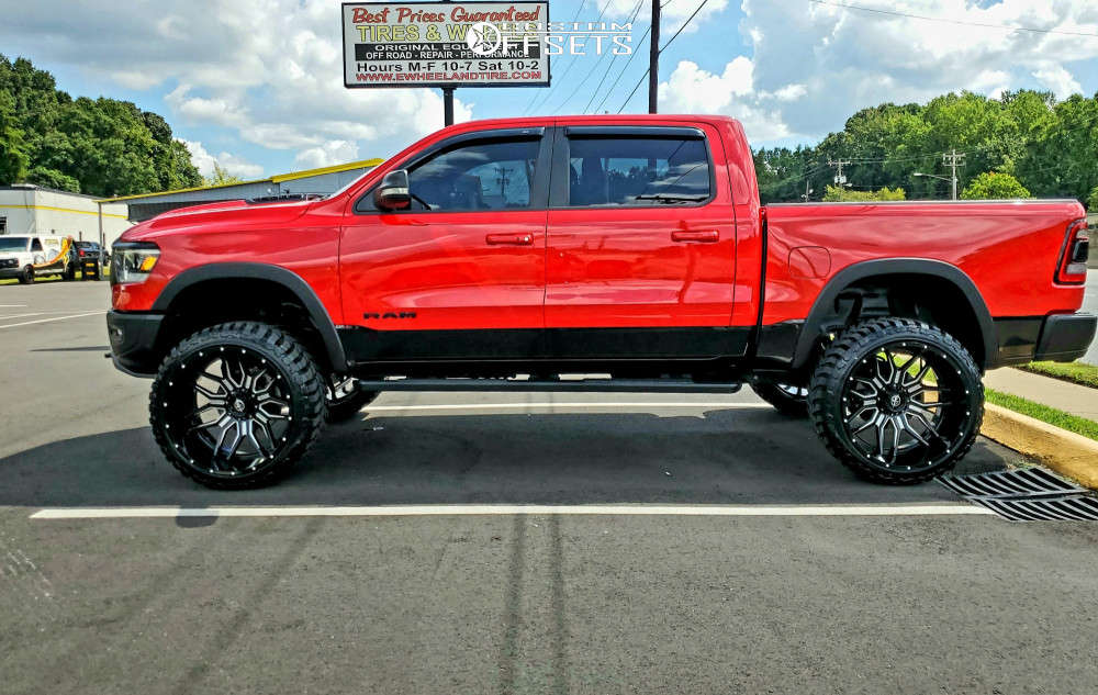 2020 Ram 1500 with 26x14 -76 XF Offroad Xf-222 and 37/13.5R26 Crosswind ...