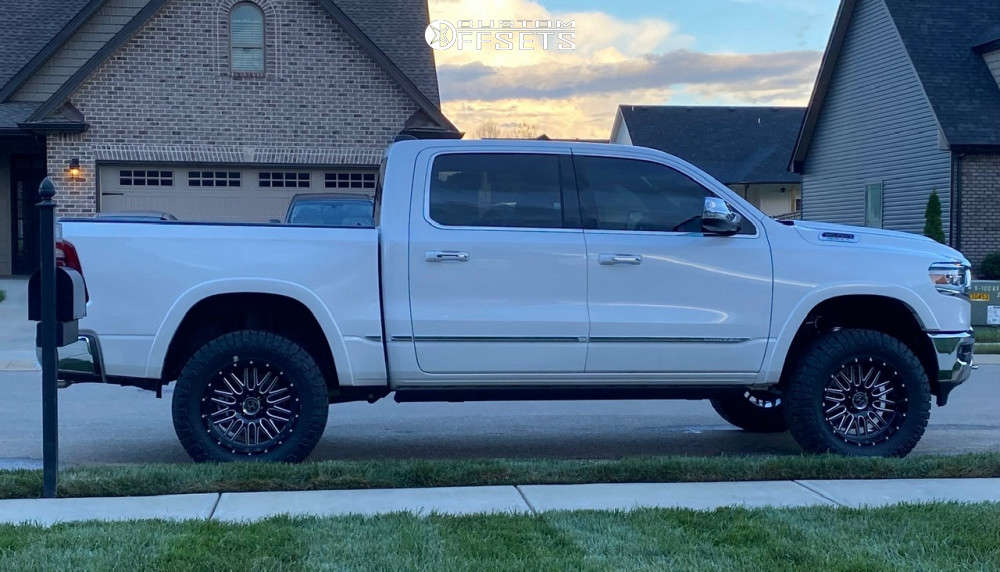 2020 Ram 1500 with 20x10 -19 Hardcore Offroad Hc19 and 35/12.5R20 Nitto ...