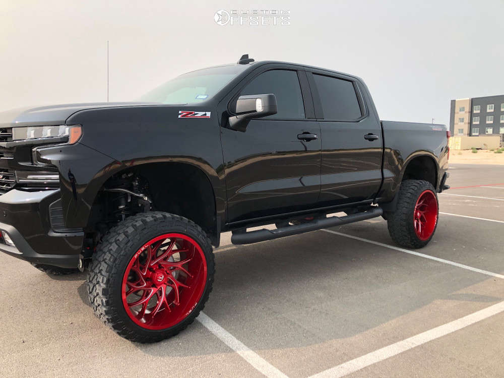 2020 Chevrolet Silverado 1500 with 24x12 -44 Fuel Runner and 35/12.5R24 ...