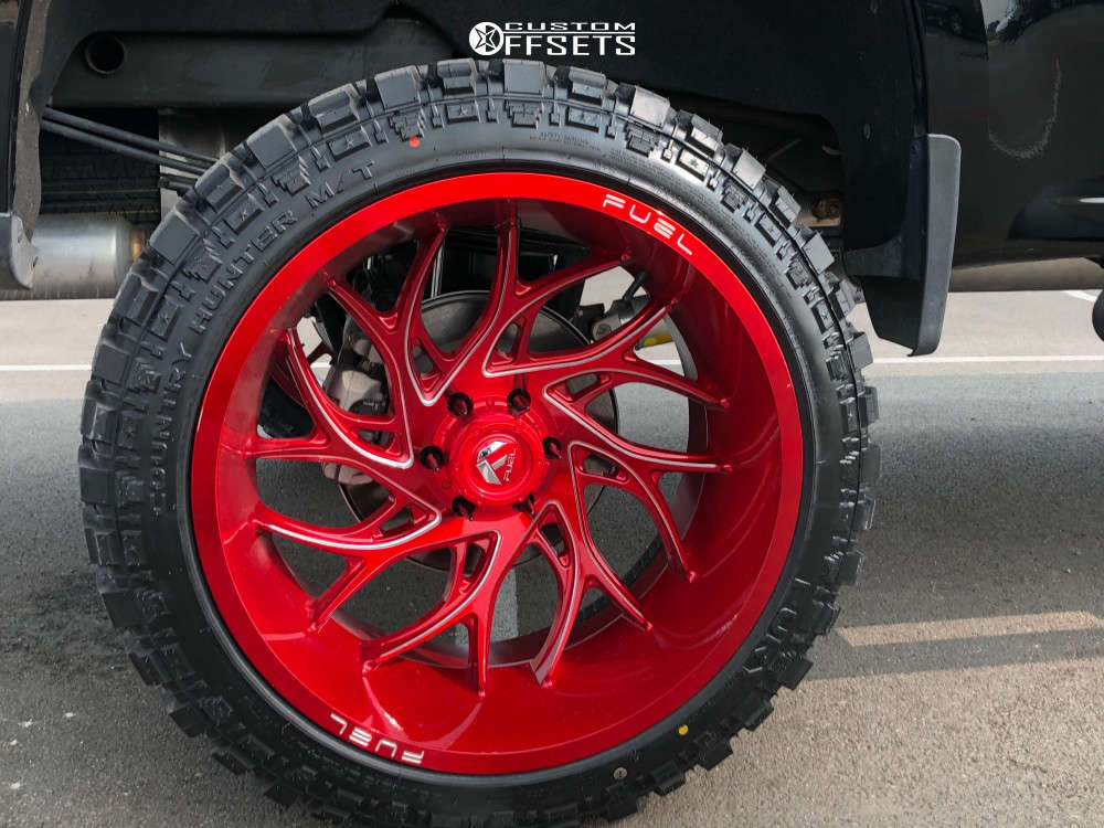 2020 Chevrolet Silverado 1500 with 24x12 -44 Fuel Runner and 35/12.5R24 ...