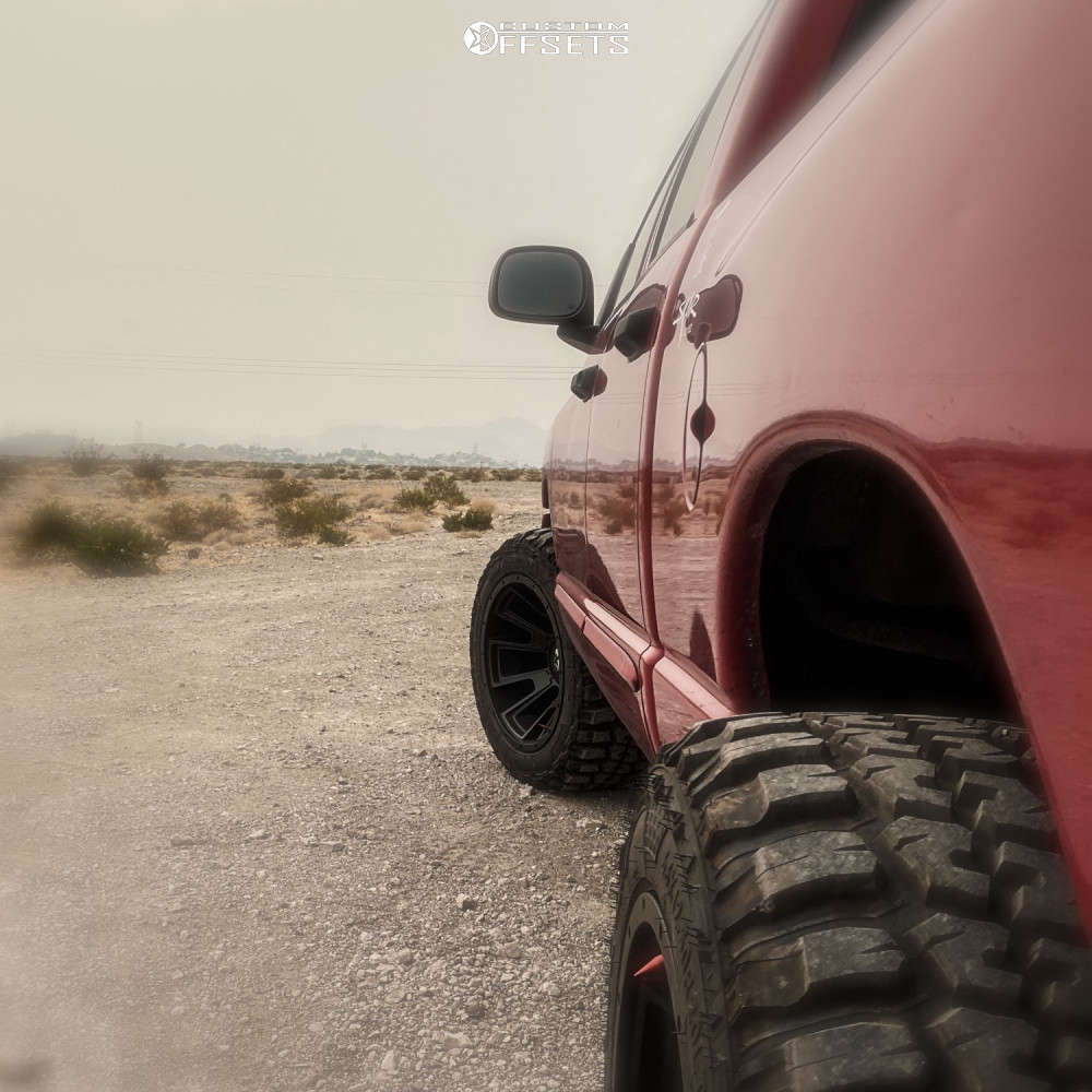 2006 Dodge Ram 1500 with 20x12 -55 Vision Rebel and 33/12.5R20 Federal ...