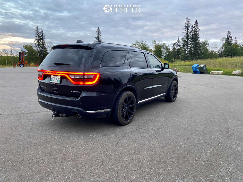 2016 Dodge Durango with 20x8.5 42 DUB Push and 265/50R20 Hercules Terra ...