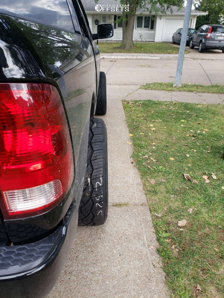 2012 Ram 1500 with 22x12 -44 RBP 73r and 305/45R22 Nitto Nt420v and ...