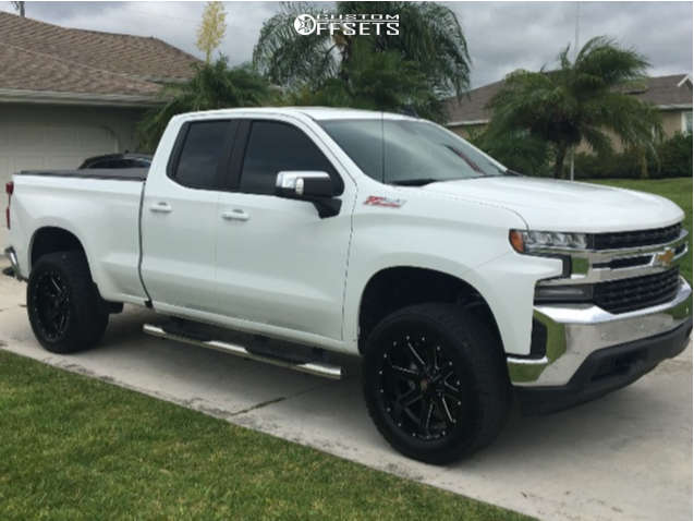 2020 Chevrolet Silverado 1500 with 20x10 -19 Ballistic Rage and 305 ...