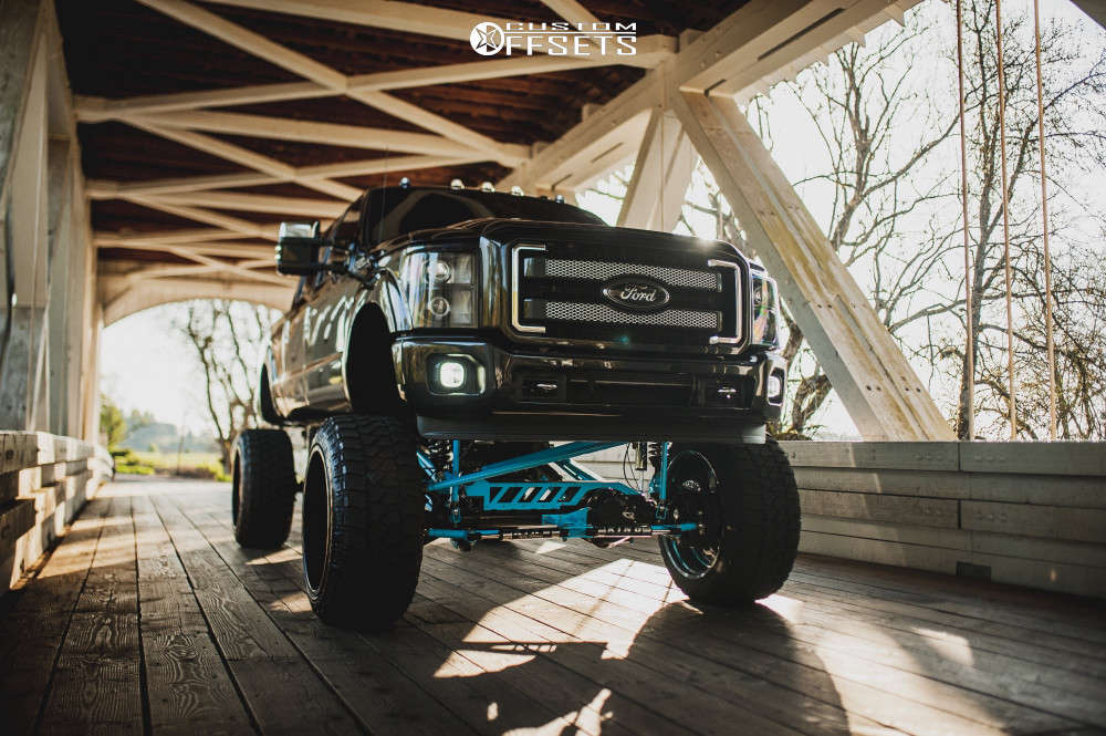 2015 Ford F-350 Super Duty with 26x16 -101 Specialty Forged SF017 and ...