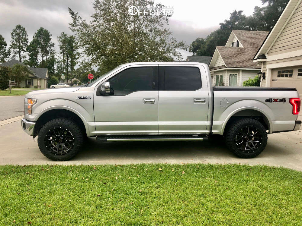 2016 Ford F-150 with 20x10 -12 Wicked Offroad W903 and 33/11.5R20 Nitto ...
