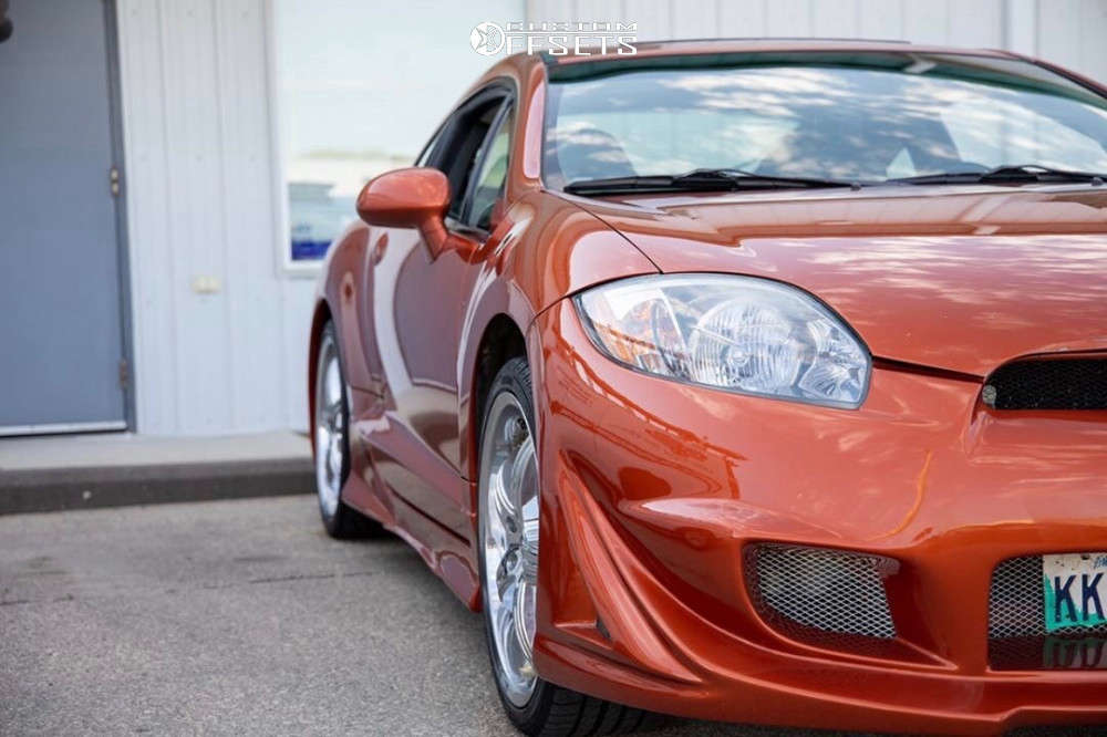 2007 Mitsubishi Eclipse with 20x9.5 30 Enkei Ls-5 and 245/35R20 ...