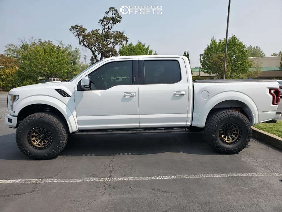 2019 Ford F-150 with 17x9 1 Fuel Covert and 37/12.5R17 Nitto Ridge ...
