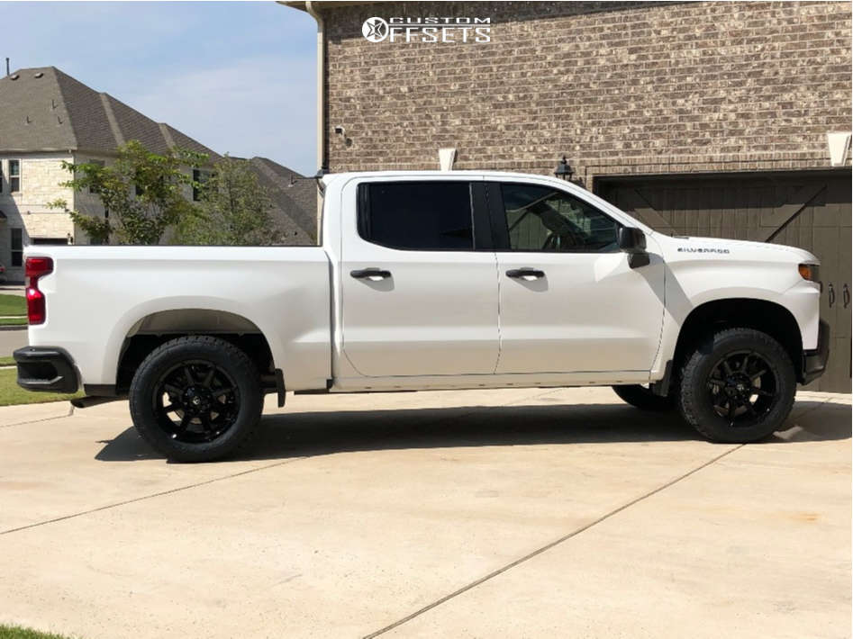 2020 Chevrolet Silverado 1500 with 20x10 -18 Fuel Coupler and 33/12 ...