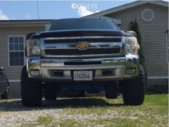 2012 Chevrolet Silverado 1500 with 20x12 -44 Fuel Dune and 33/12.5R20 ...