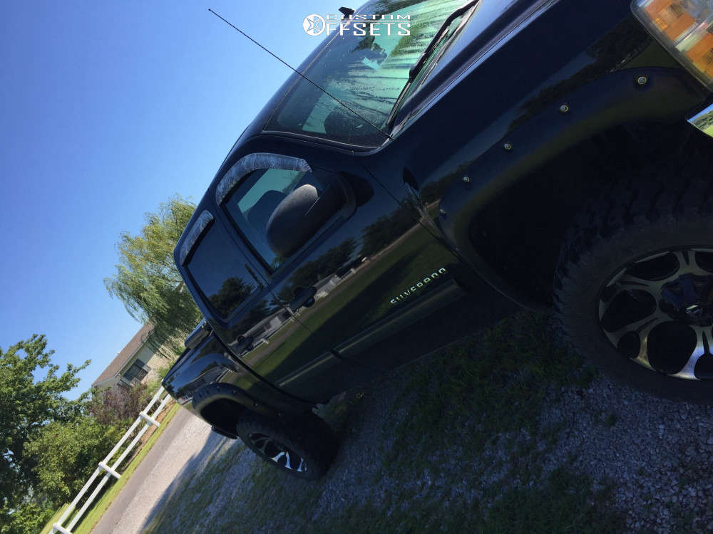 2012 Chevrolet Silverado 1500 with 20x12 -44 Fuel Dune and 33/12.5R20 ...