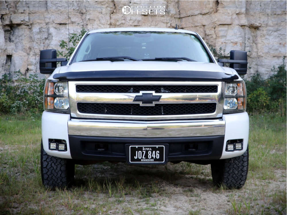 2008 Chevrolet Silverado 1500 with 17x9 -6 Pro Comp Series 45 and 265 ...