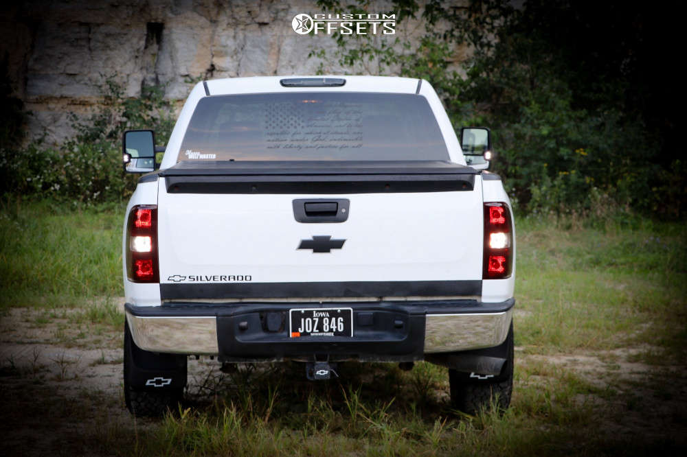 2008 Chevrolet Silverado 1500 with 17x9 -6 Pro Comp Series 45 and 265 ...