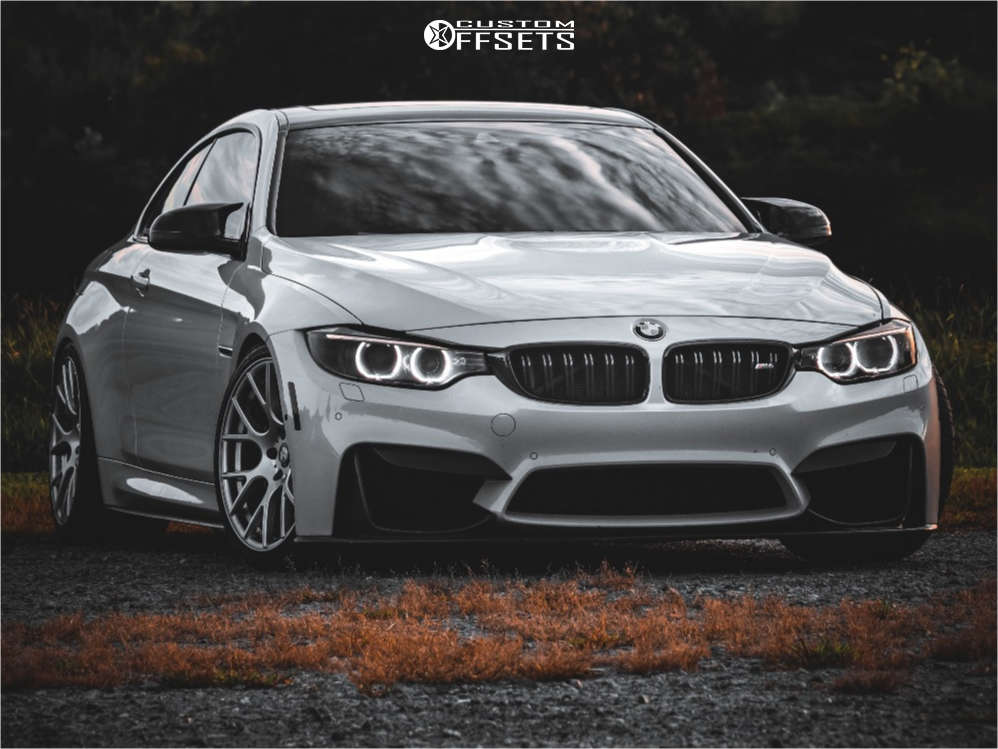 2015 BMW M4 with 19x9.5 25 VMR V810 and 255/35R19 Nitto Motivo and ...