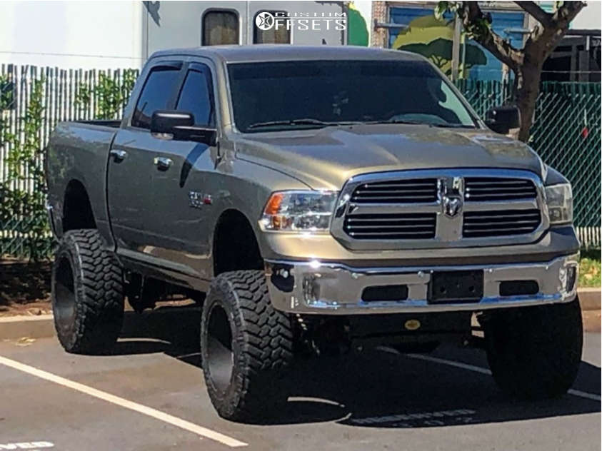 2014 Ram 1500 with 20x12 -44 XD Buck and 35/12.5R20 Nitto Trail ...