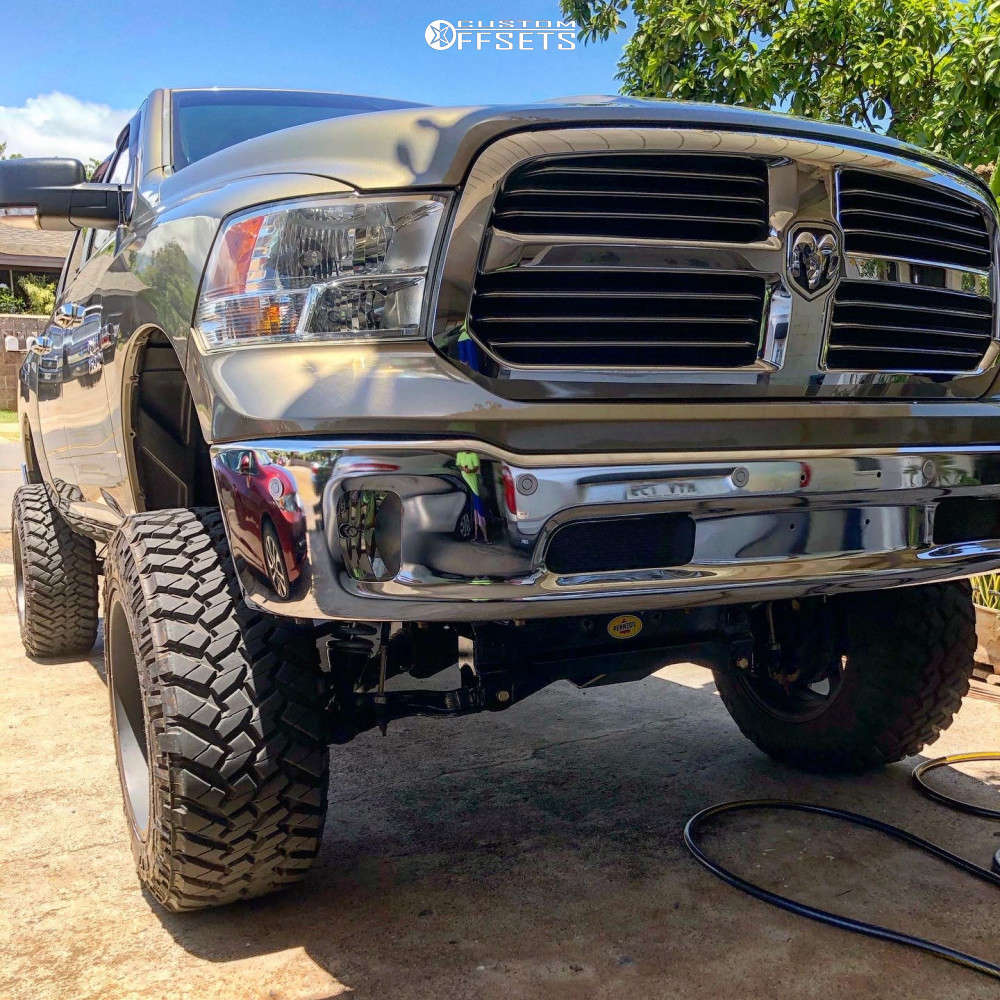 2014 Ram 1500 with 20x12 -44 XD Buck and 35/12.5R20 Nitto Trail ...