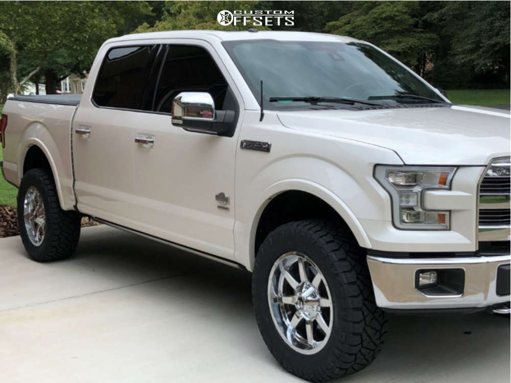 2016 Ford F-150 with 20x9 1 Fuel Maverick and 295/60R20 Nitto Ridge ...