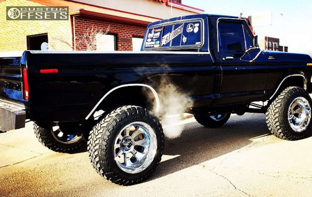 1979 Ford F-150 with 22x14 -76 XD Armour and 37/13.5R22 Toyo Tires Open ...