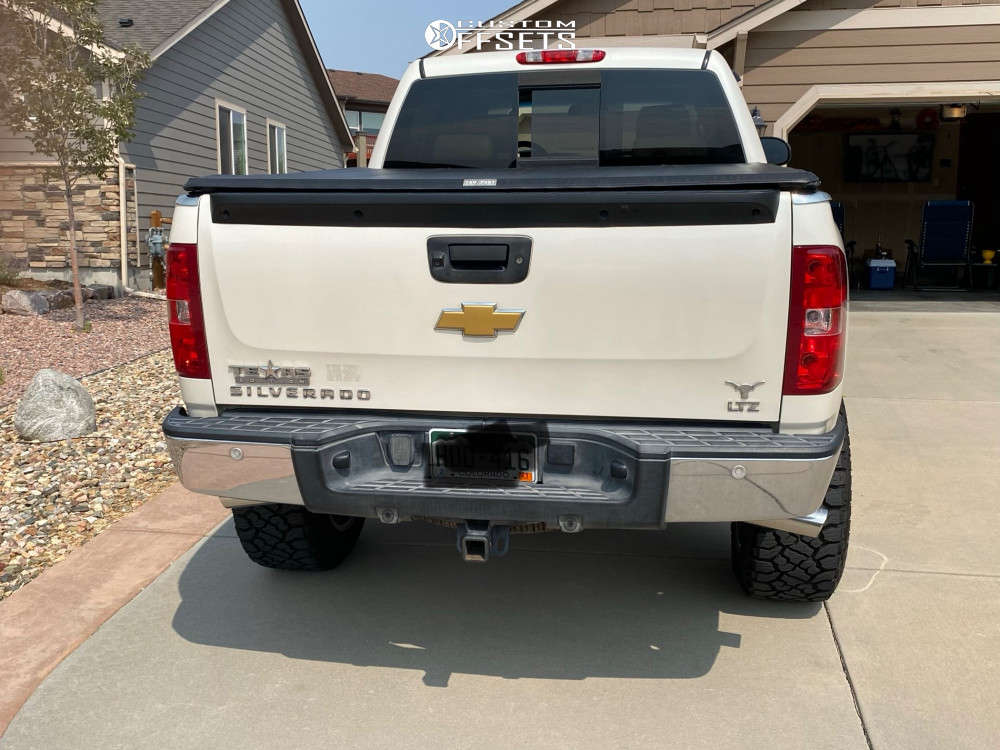 2013 Chevrolet Silverado 1500 with 20x12 -45 Tuff T2a and 35/12.5R20 ...