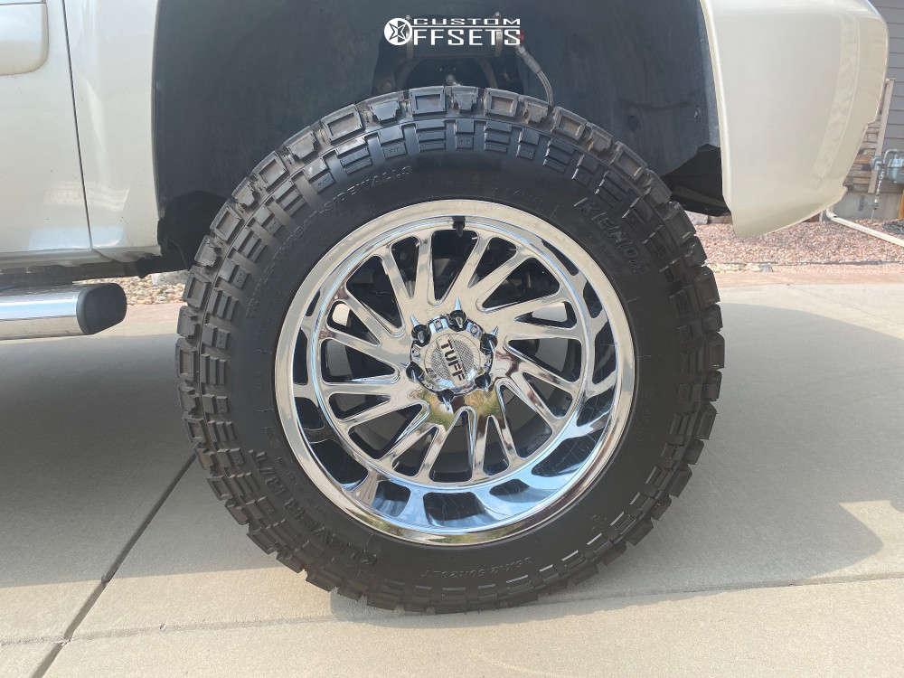 2013 Chevrolet Silverado 1500 with 20x12 -45 Tuff T2a and 35/12.5R20 ...