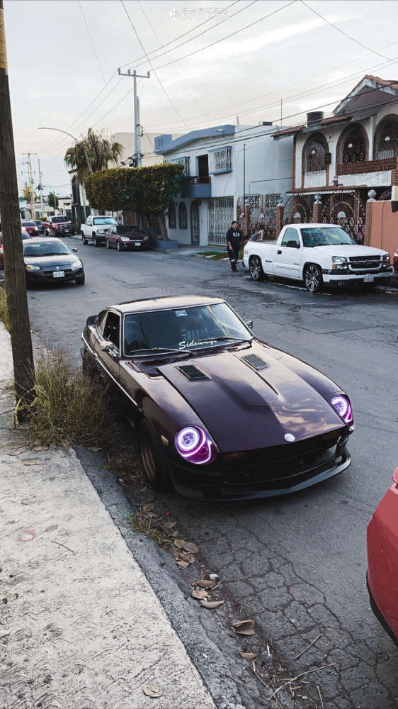 1975 Nissan 280Z with 15x8 0 Rota Grid V and 205/50R15 Nitto Neo Gen ...