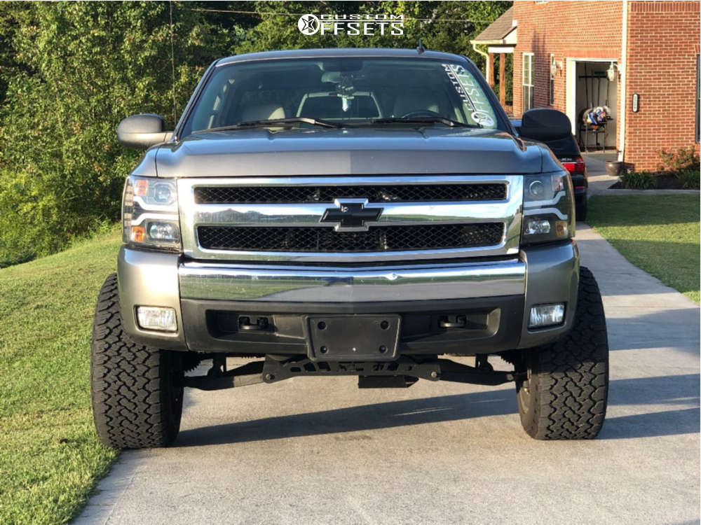 2008 Chevrolet Silverado 1500 with 20x12 -44 RBP Swat and 33/12.5R20 ...