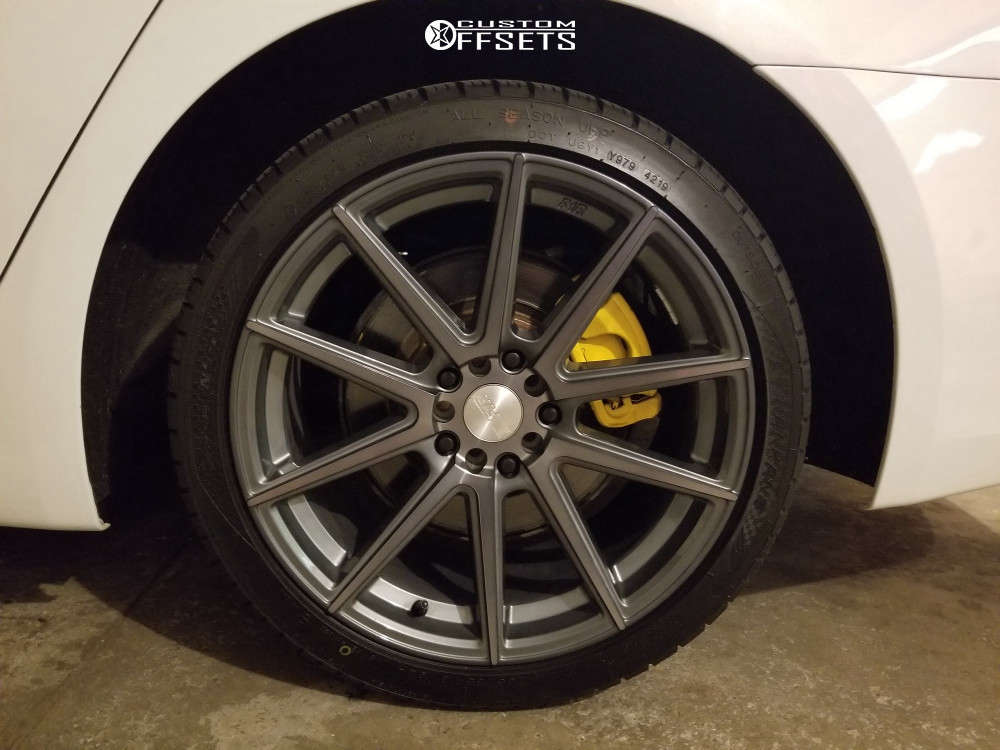 2015 Acura TLX with 18x8.5 40 F1R F27 and 255/35R18 Nankang Ns-25 and ...