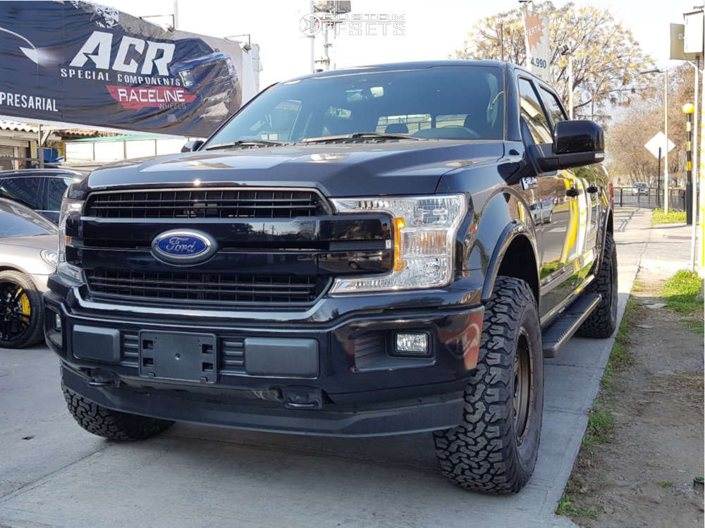 2020 Ford F-150 with 17x8.5 0 Raceline Clutch and 315/70R17 BFGoodrich ...