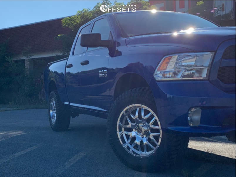 2018 Ram 1500 with 20x10 0 American Racing Vn430 and 35/12.5R20 Atturo ...