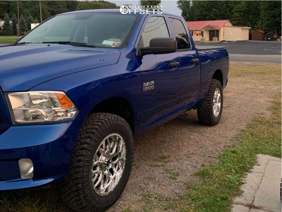 2018 Ram 1500 with 20x10 0 American Racing Vn430 and 35/12.5R20 Atturo ...