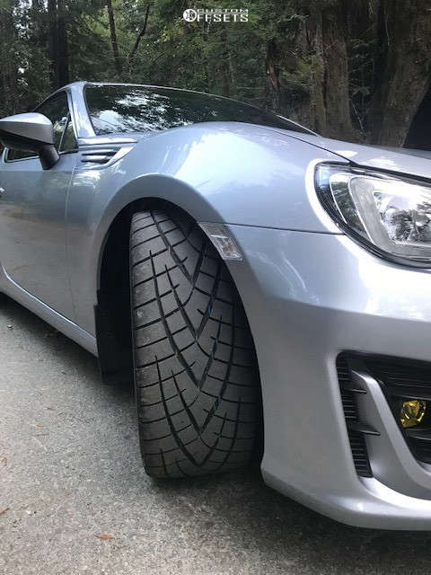 2020 Subaru BRZ with 17x8 35 Enkei Rpf1 and 235/45R17 Toyo Tires Proxes ...