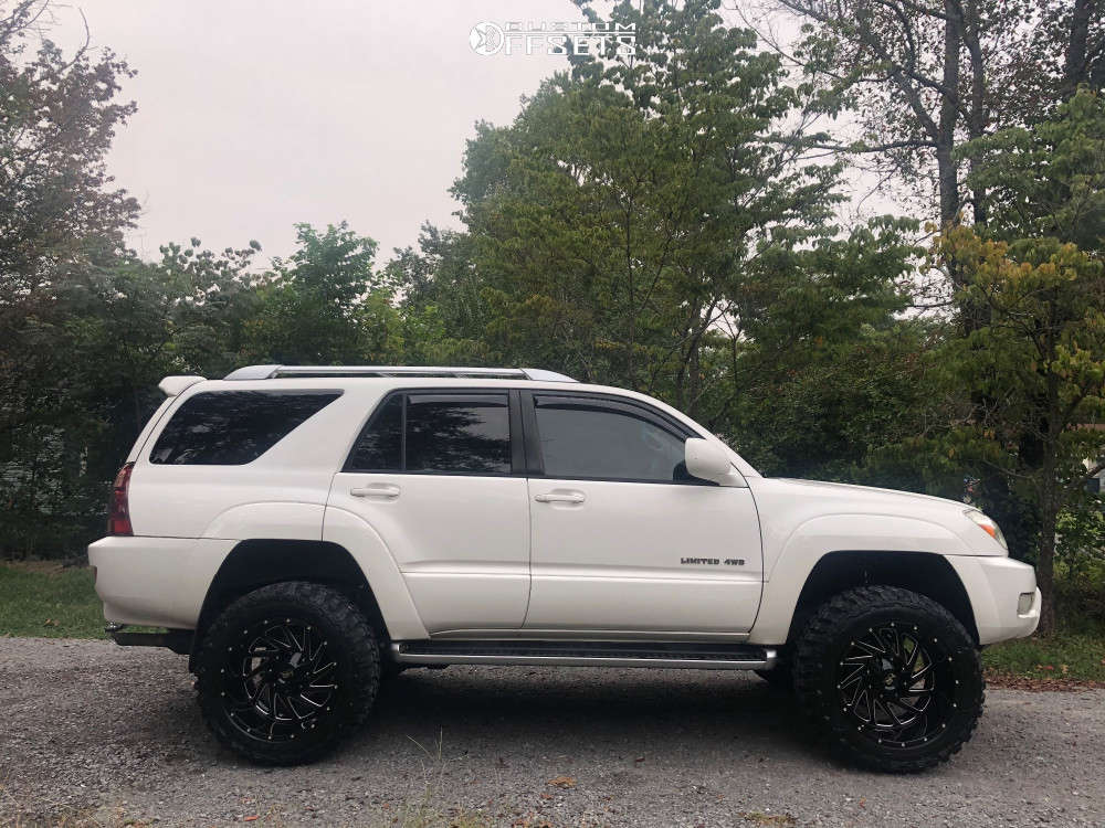 2004 Toyota 4Runner with 20x12 -44 Hardrock Crusher H704 and 33/12.5R20 ...