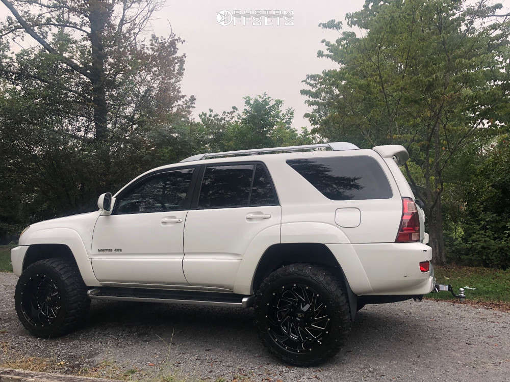 2004 Toyota 4Runner with 20x12 -44 Hardrock Crusher H704 and 33/12.5R20 ...