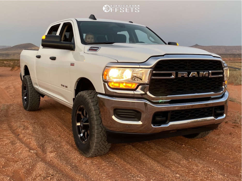 2019 Ram 2500 with 18x8.5 18 Vision Valor and 285/75R18 Goodyear All ...