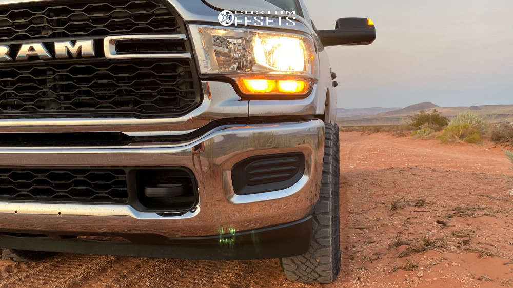 2019 Ram 2500 with 18x8.5 18 Vision Valor and 285/75R18 Goodyear All ...