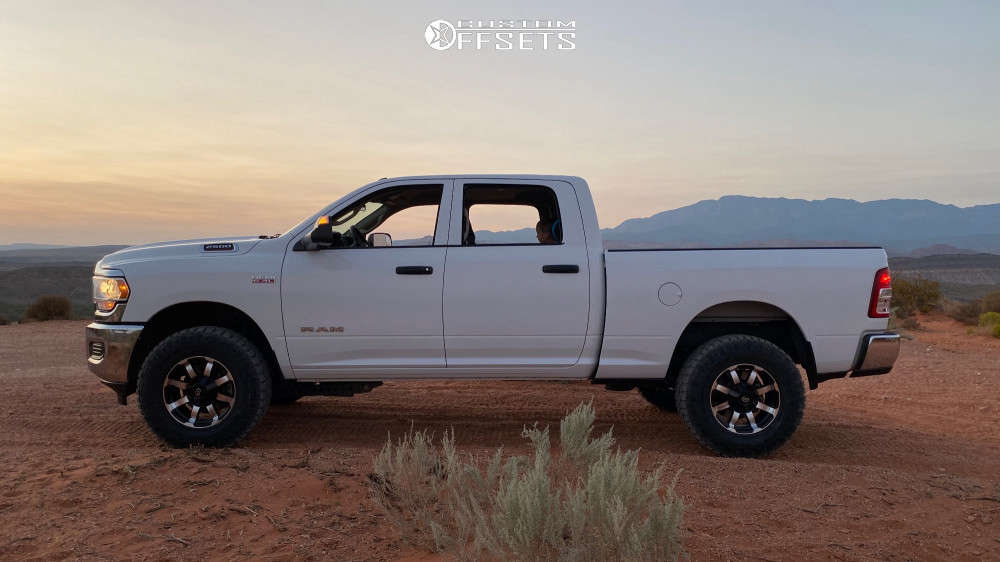 2019 Ram 2500 with 18x8.5 18 Vision Valor and 285/75R18 Goodyear All ...