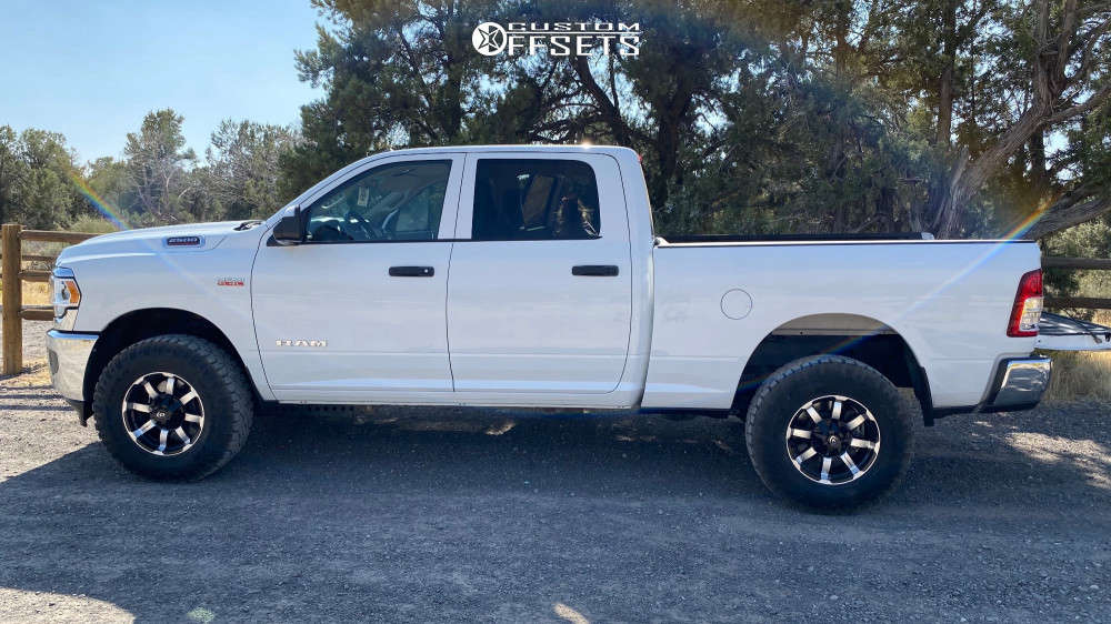 2019 Ram 2500 with 18x8.5 18 Vision Valor and 285/75R18 Goodyear All ...