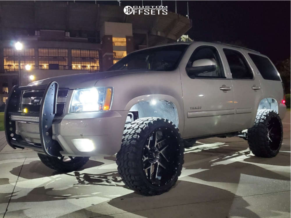 2007 Chevrolet Tahoe with 24x12 -57 Vision Sliver and 35/12.5R24 ...