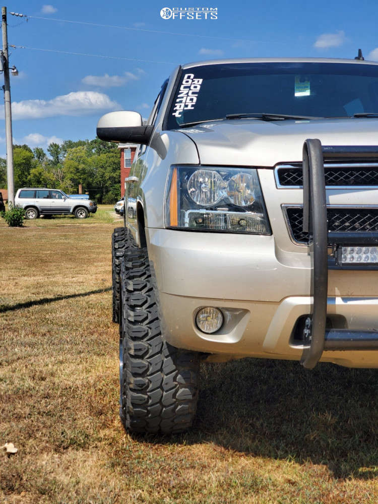 2007 Chevrolet Tahoe with 24x12 -57 Vision Sliver and 35/12.5R24 ...