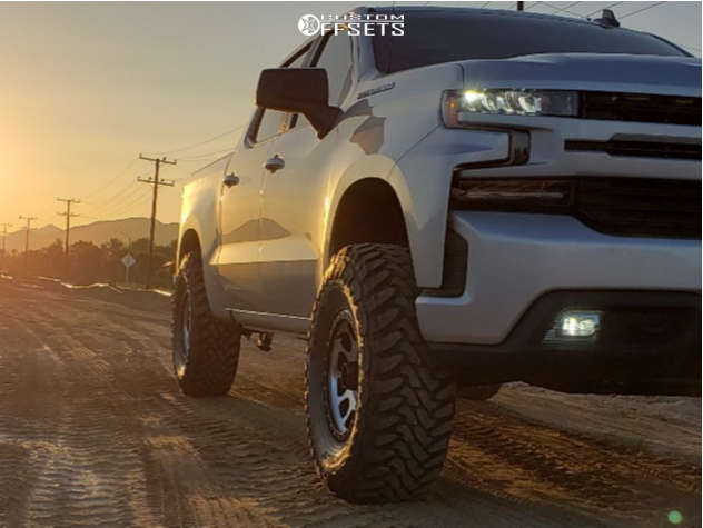 2020 Chevrolet Silverado 1500 with 17x9 0 Method Nv and 37/12.5R17 Toyo ...