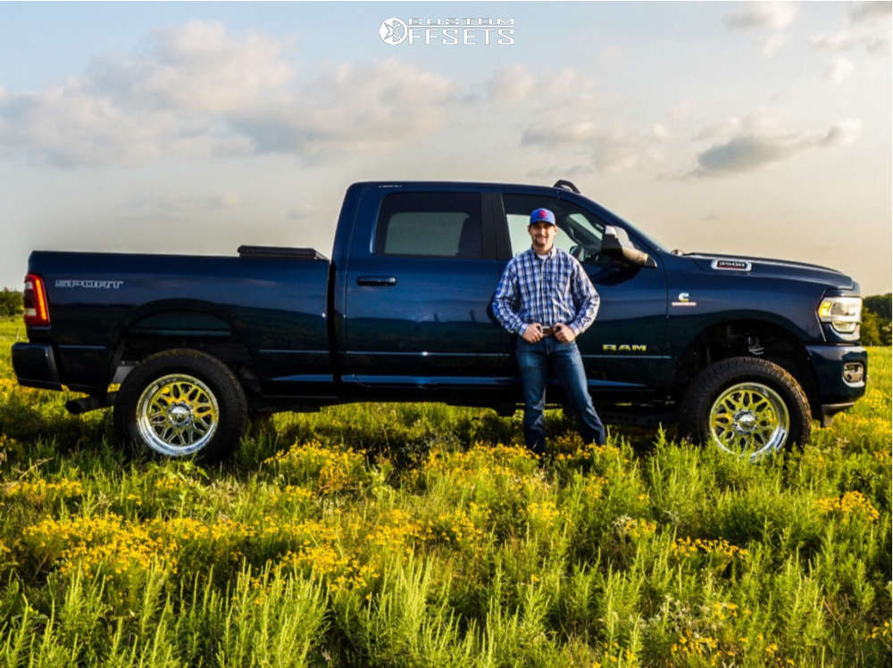 2019 Ram 2500 with 20x10 -25 American Force Afwb02 and 35/12.5R20 ...