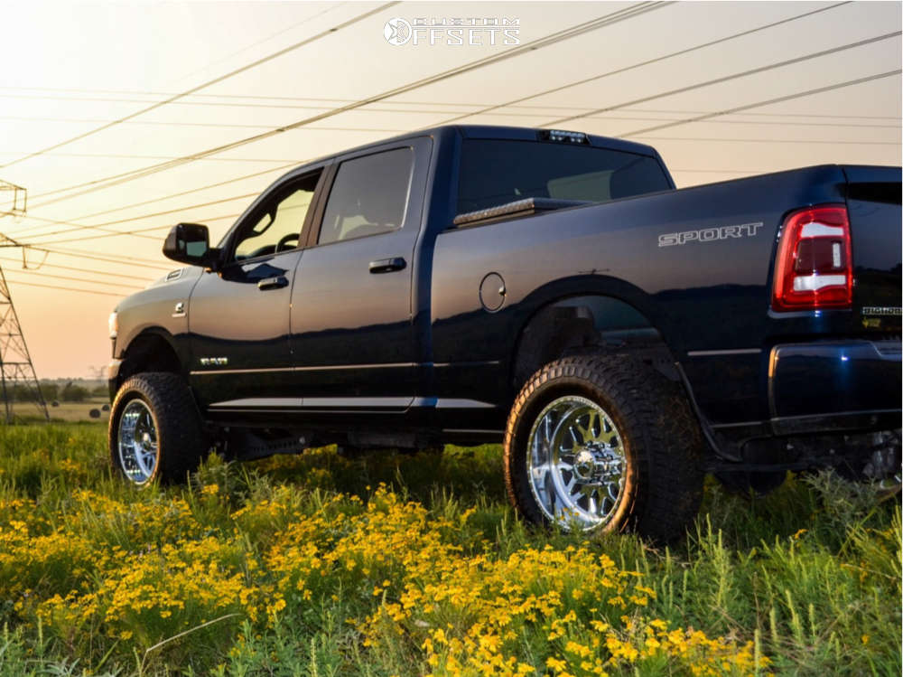2019 Ram 2500 with 20x10 -25 American Force Afwb02 and 35/12.5R20 ...