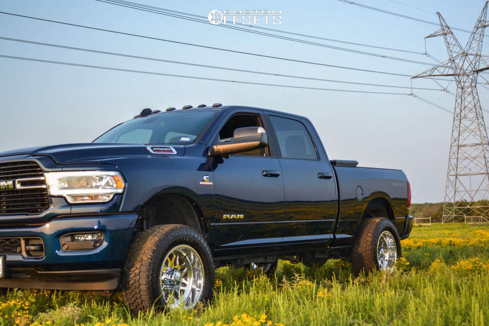2019 Ram 2500 with 20x10 -25 American Force Afwb02 and 35/12.5R20 ...