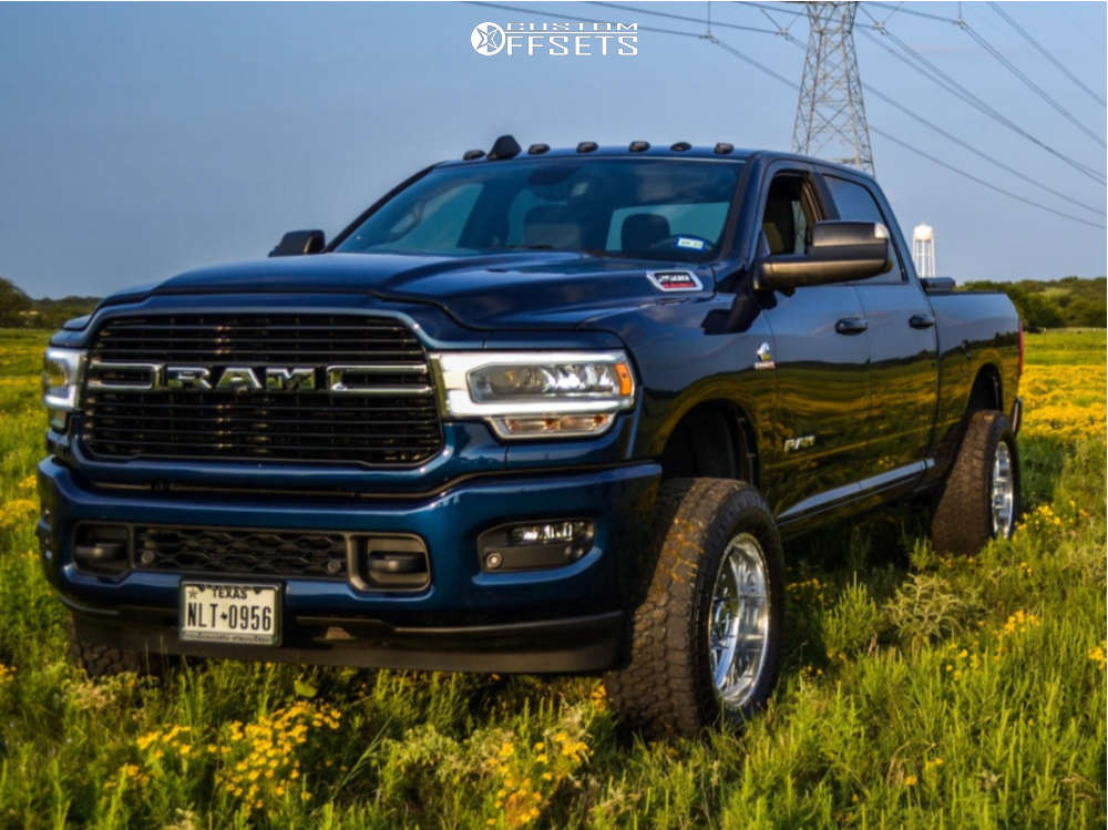 2019 Ram 2500 with 20x10 -25 American Force Afwb02 and 35/12.5R20 ...