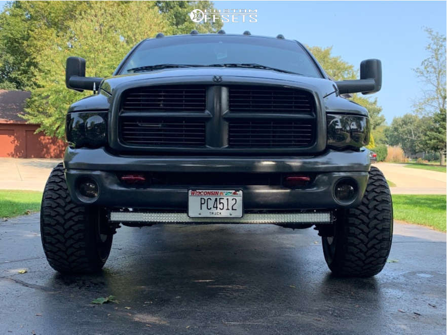 2005 Dodge Ram 3500 with 24x14 -76 Scorpion Sc30 and 33/12.5R24 RBP ...