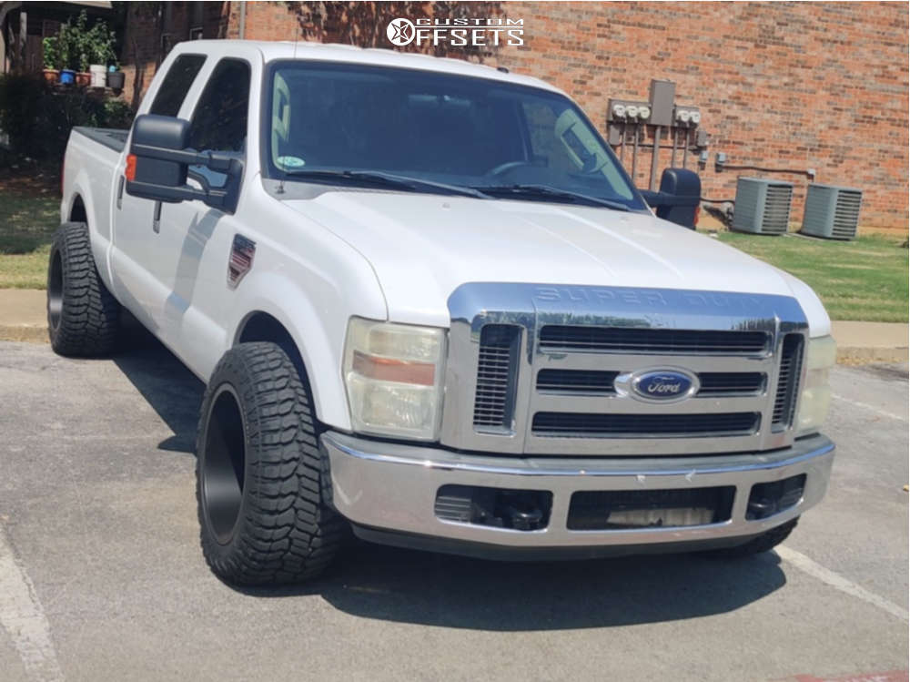 2008 Ford F-250 Super Duty with 20x12 -55 Mayhem Cogent and 33/12.5R20 ...