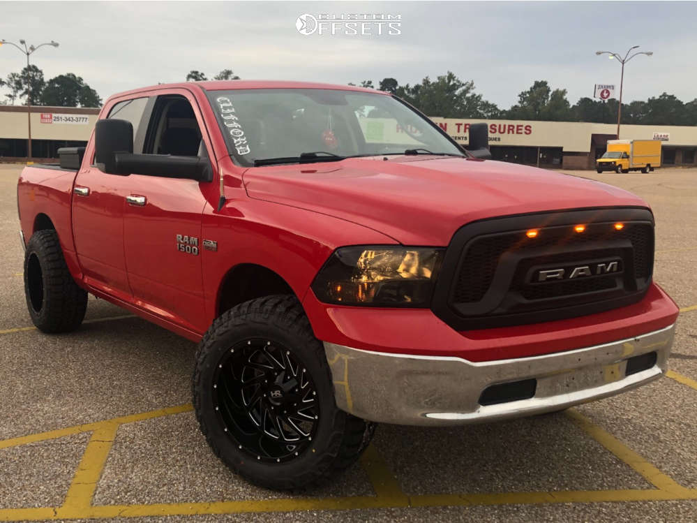 2017 Ram 1500 with 20x12 -44 Hardrock Crusher and 35/12.5R20 Federal ...